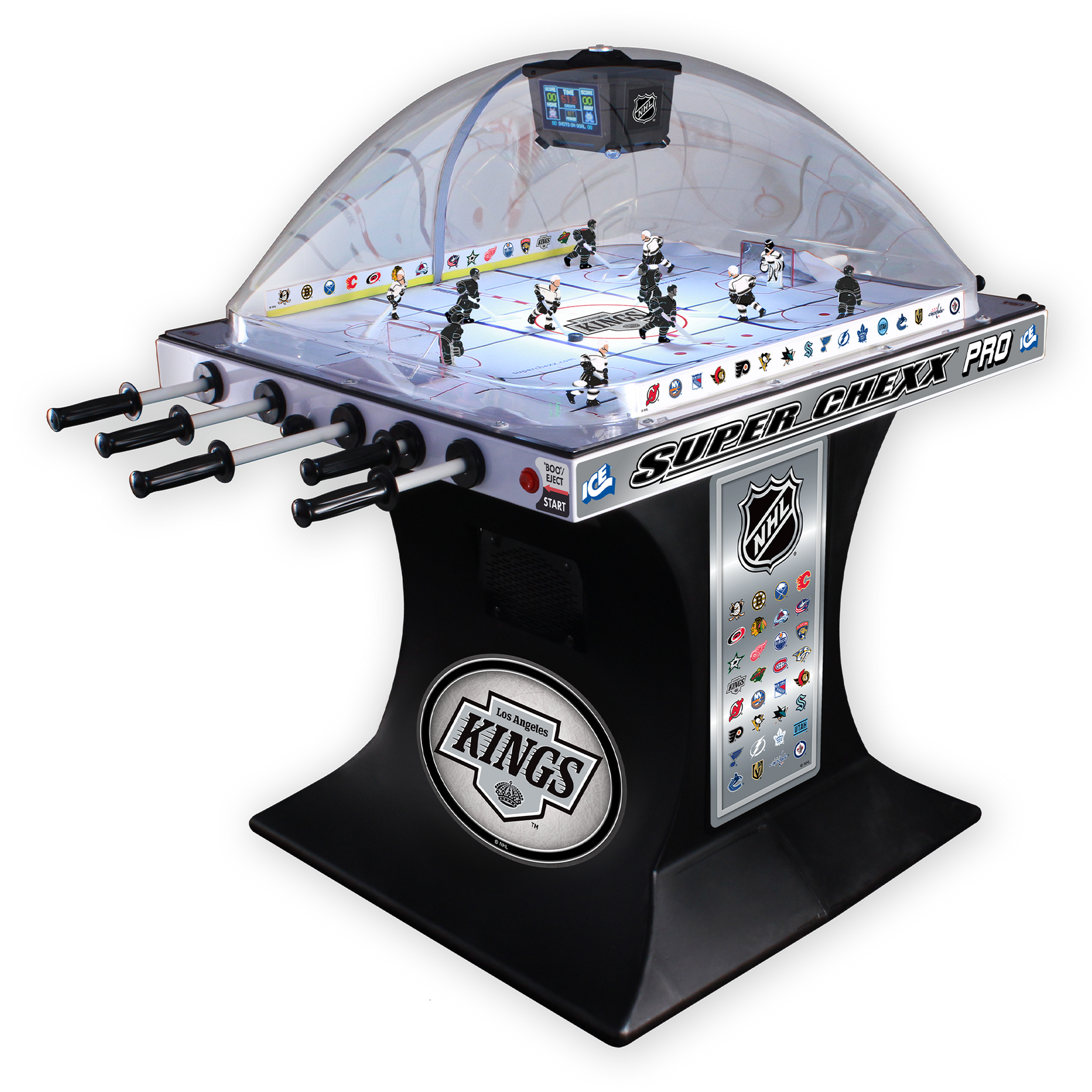 L.A. Kings NHL Super Chexx Pro Bubble Hockey – Super Chexx Store