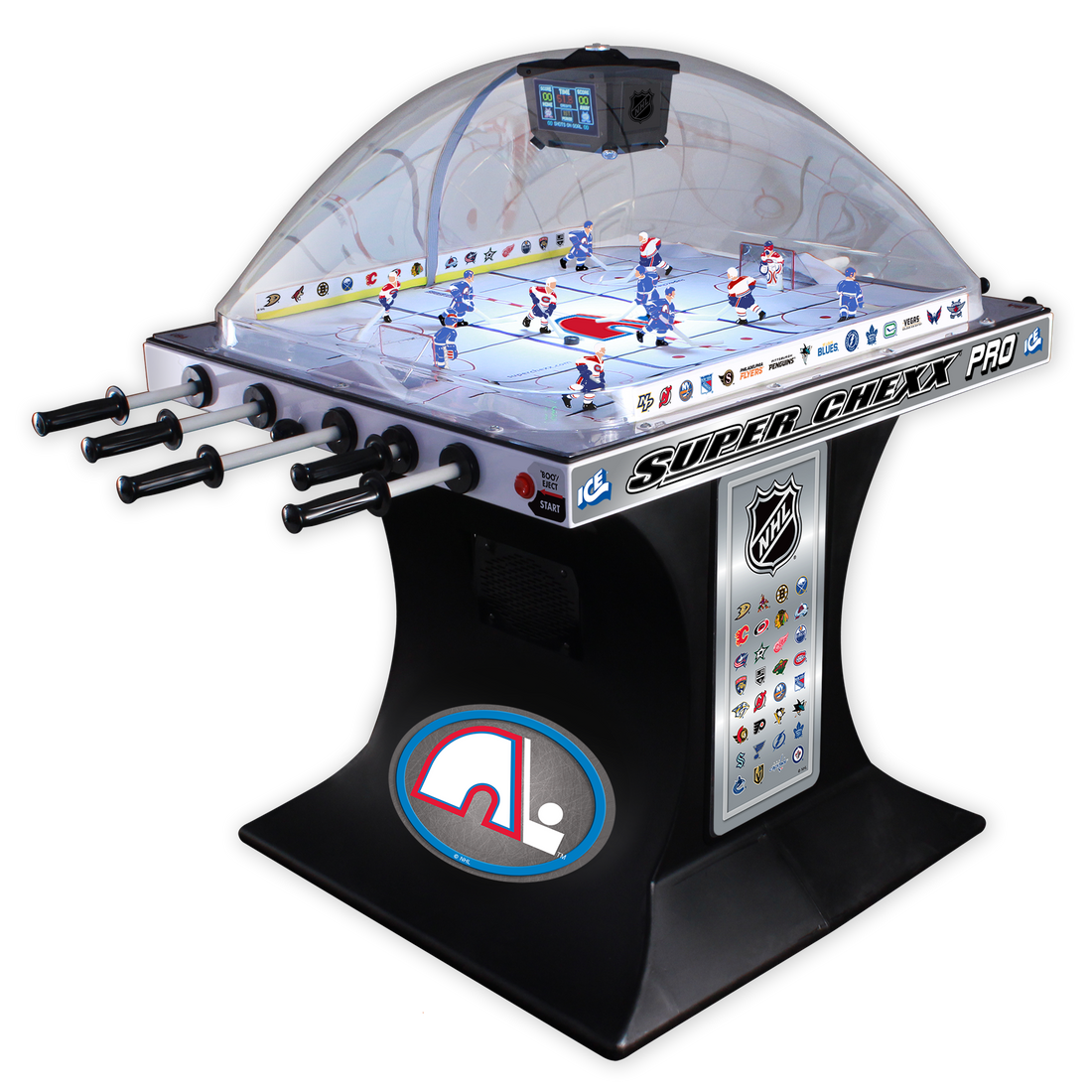 Quebec Nordiques NHL Super Chexx Pro Bubble Hockey – Super Chexx Store