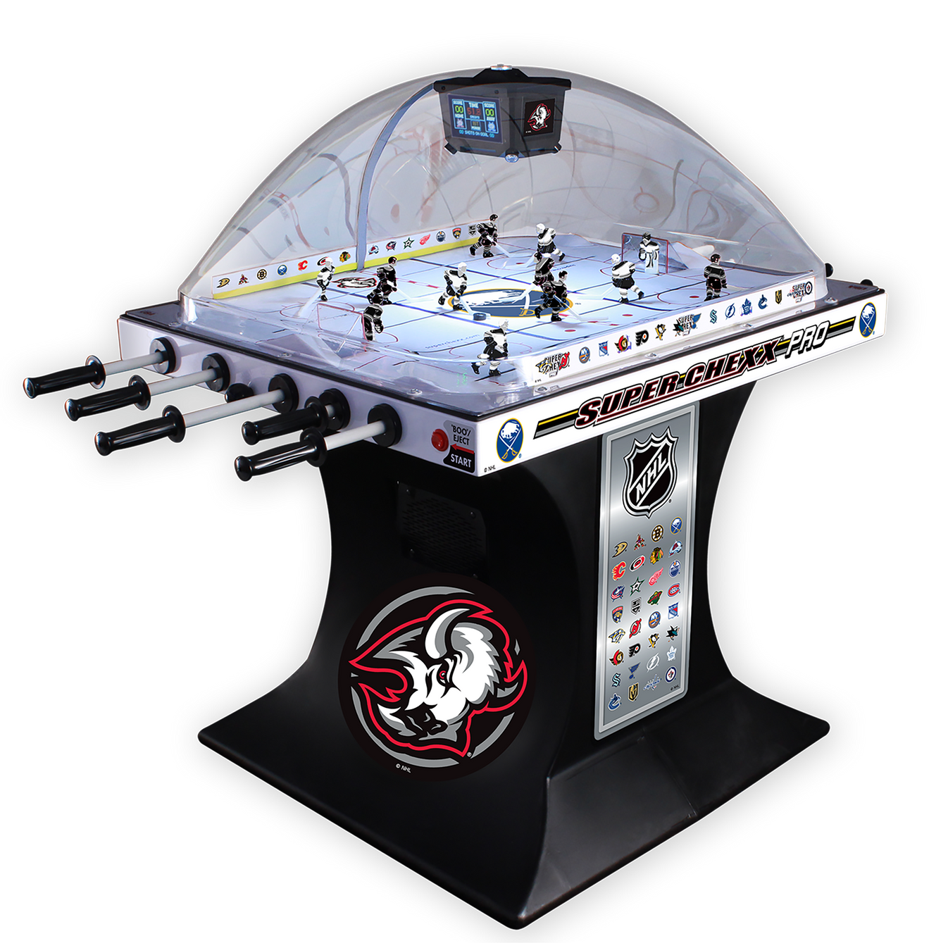 Buffalo Sabres (Goat Head) Special Edition Super Chexx Pro Bubble Hock – Super Chexx Store