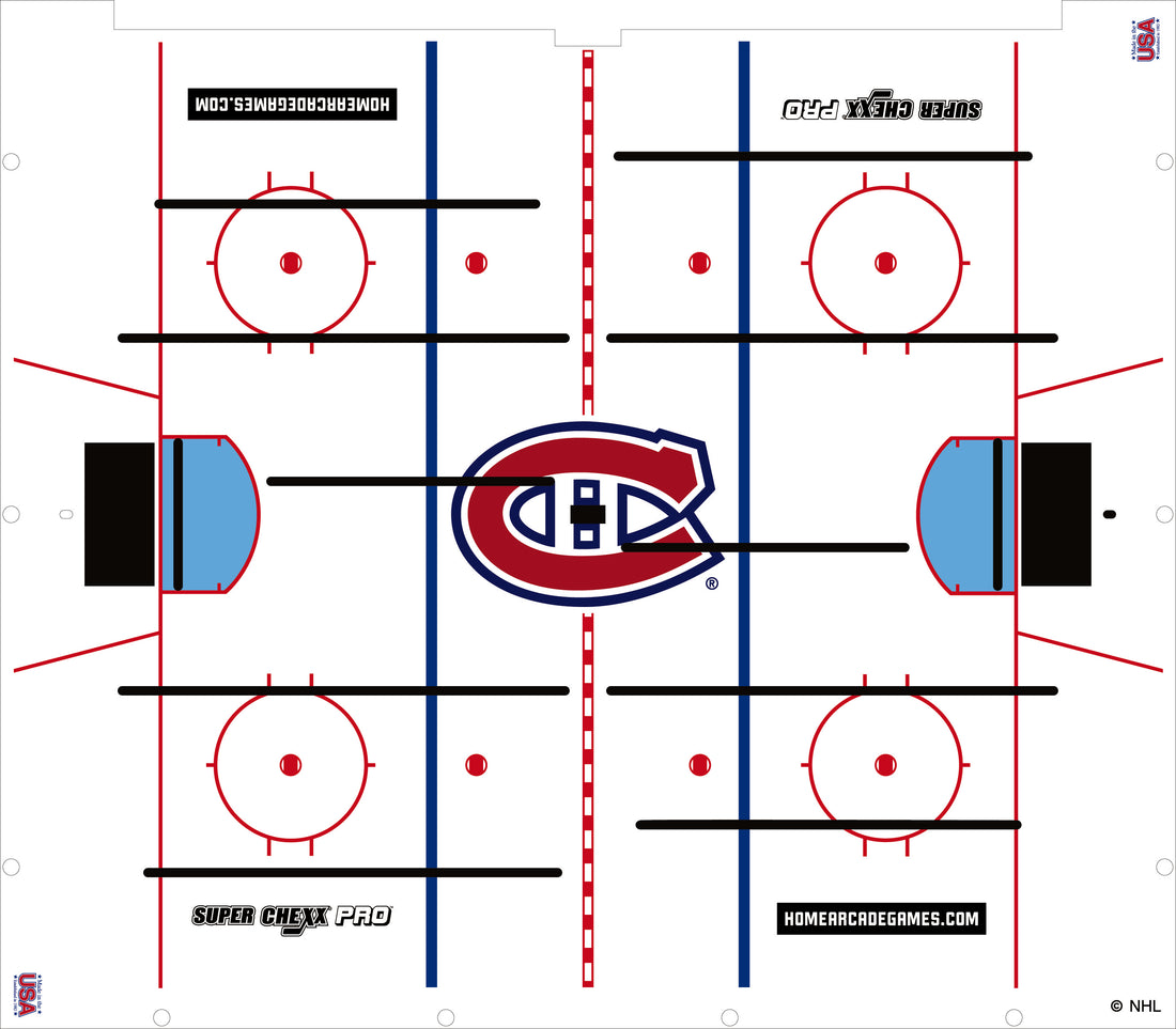 Montreal Canadiens NHL Super Chexx Pro Bubble Hockey – Super Chexx Store